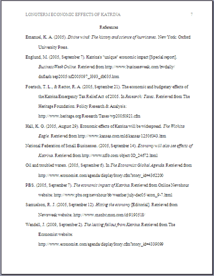 APA Style Sample Papers 6th And 5th Edition